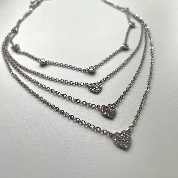 Jewelry | Sterling Silver Layered Necklace | Poshmark